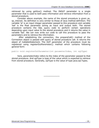 Ajp notes-chapter-05 | PDF