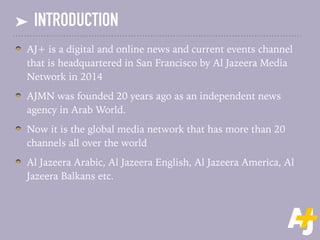 What is Al Jazeera Plus? | PPT