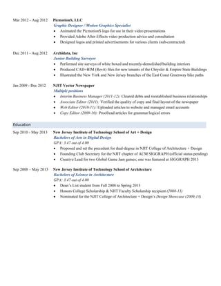 [AJ Polanco] Resume (10.28.2013) | PDF | Desktop Publishing | Computer Software and Applications