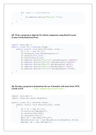 AJP Practical Questions with Solution.docx