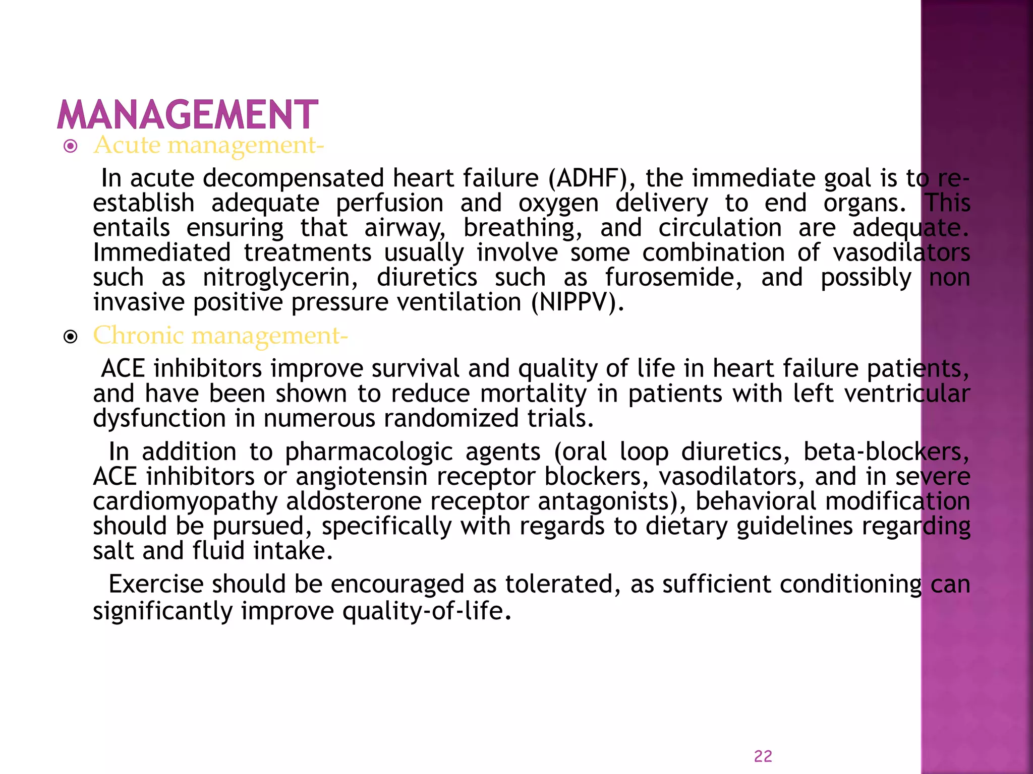 CONGESTIVE CARDIAC FAILURE | PPT
