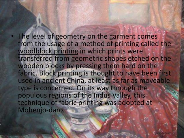 Ajrak Print | PPTX | Needlework | Arts and Crafts