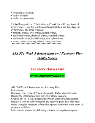 Ajs 524Believe Possibilities / snaptutorial.com