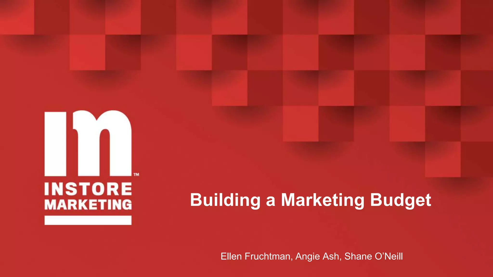 AJS budget presentation | PPT