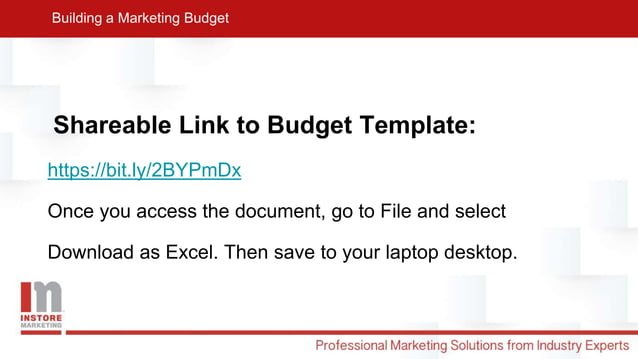 AJS budget presentation | PPT