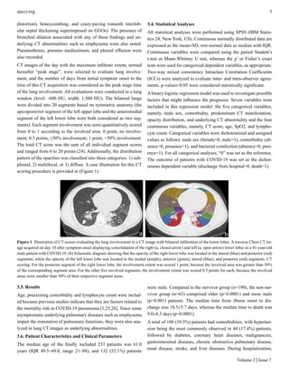 A Predictive Factor For Short-Term Outcome In Patients With COVID-19: CT Score For Lung ...