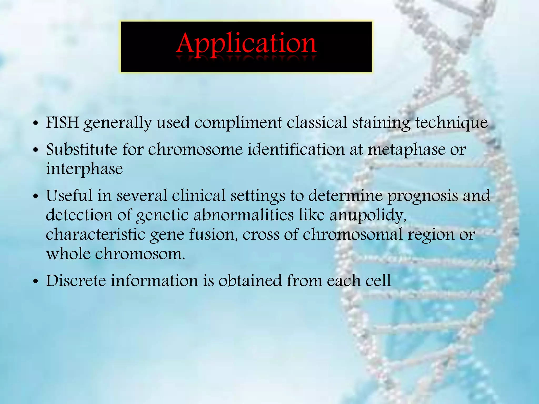 Advanced Techniques In Molecular Cytogenetics Karyotyping, FISH, CGH ...