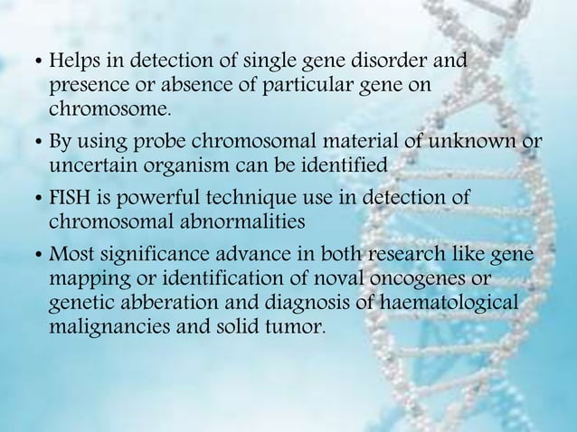 Advanced Techniques In Molecular Cytogenetics Karyotyping, FISH, CGH, SKY | PPTX