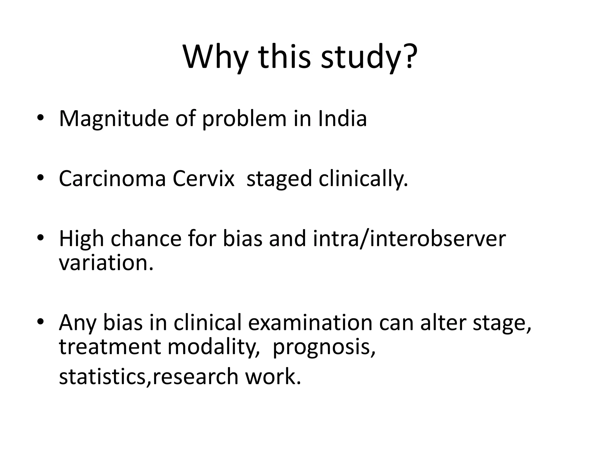 CARCINOMA CERVIX | PPT