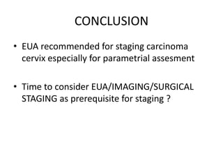 CARCINOMA CERVIX | PPT