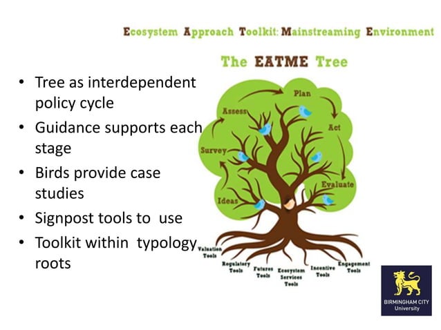 LWEC presentation on the Ecosystem Approach and the National Ecosystem Assessment Follow on ...