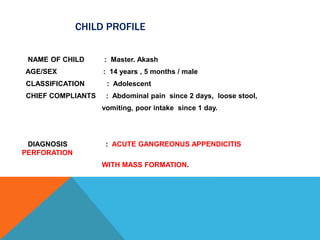 Appendicitis overview | PPTX