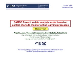 SAMOS Project: A data analysis model based on control charts to monitor ...