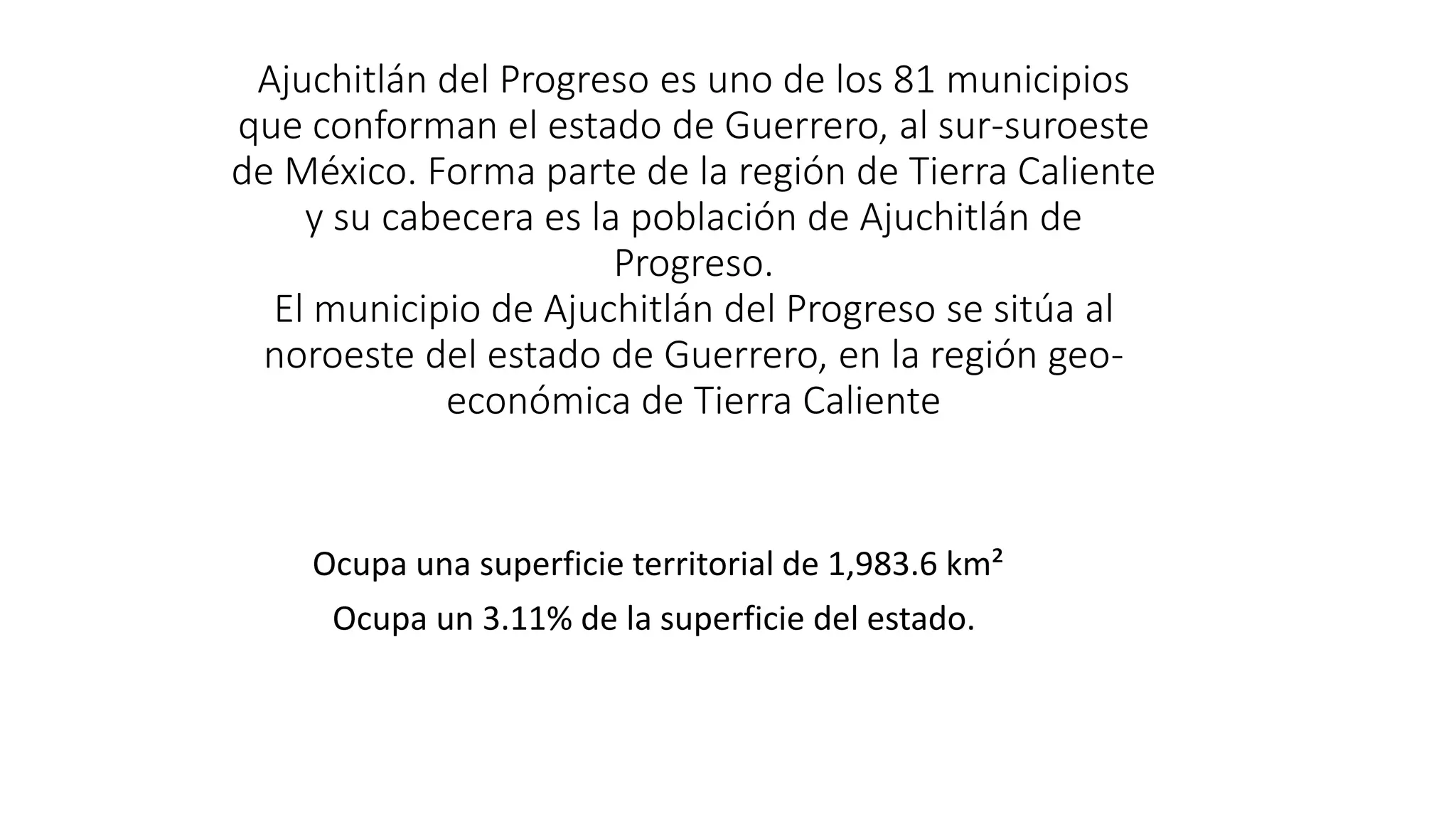 Ajuchitlan del progreso | PPTX