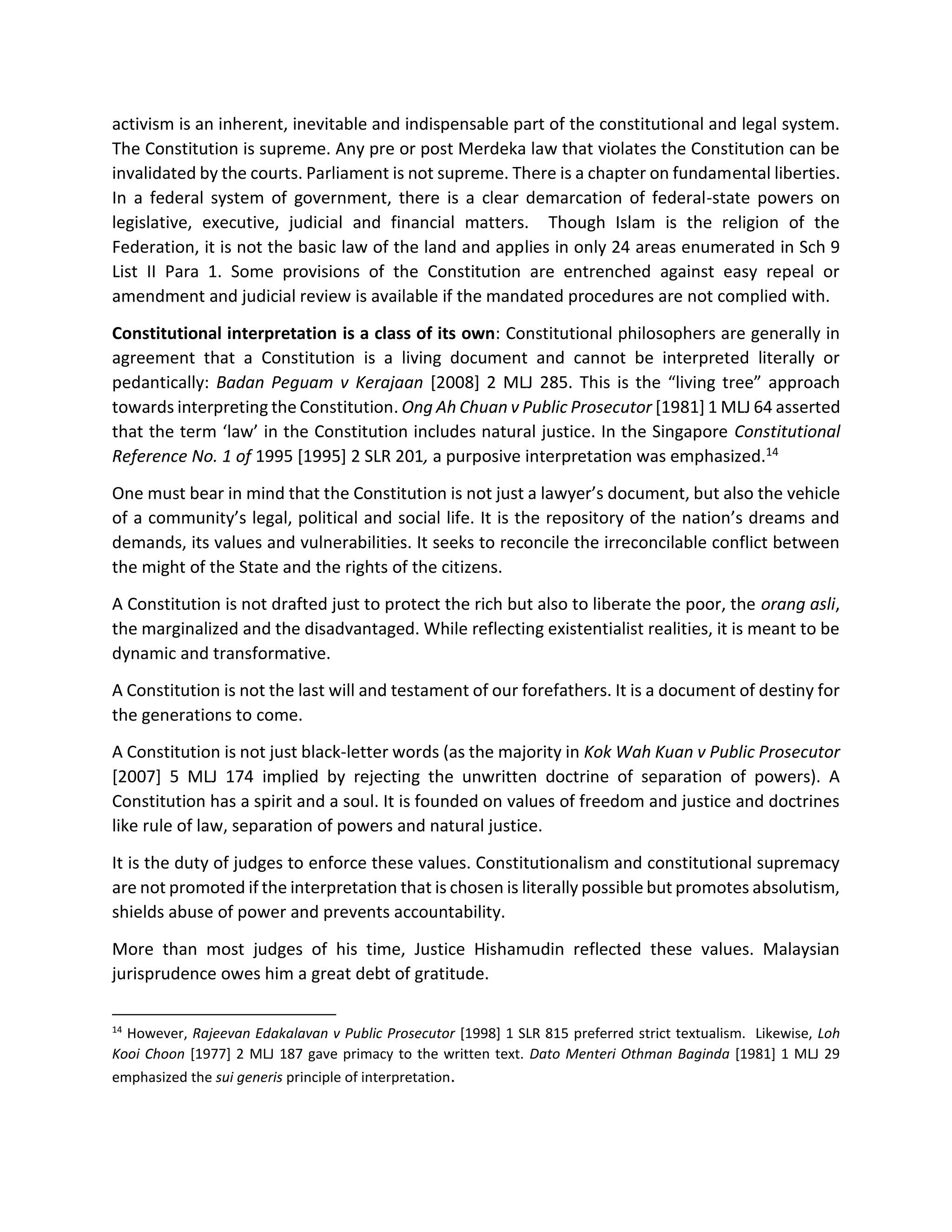 A Judge With Many Landmark Decisions | PDF | Legal Services Industry | Industries