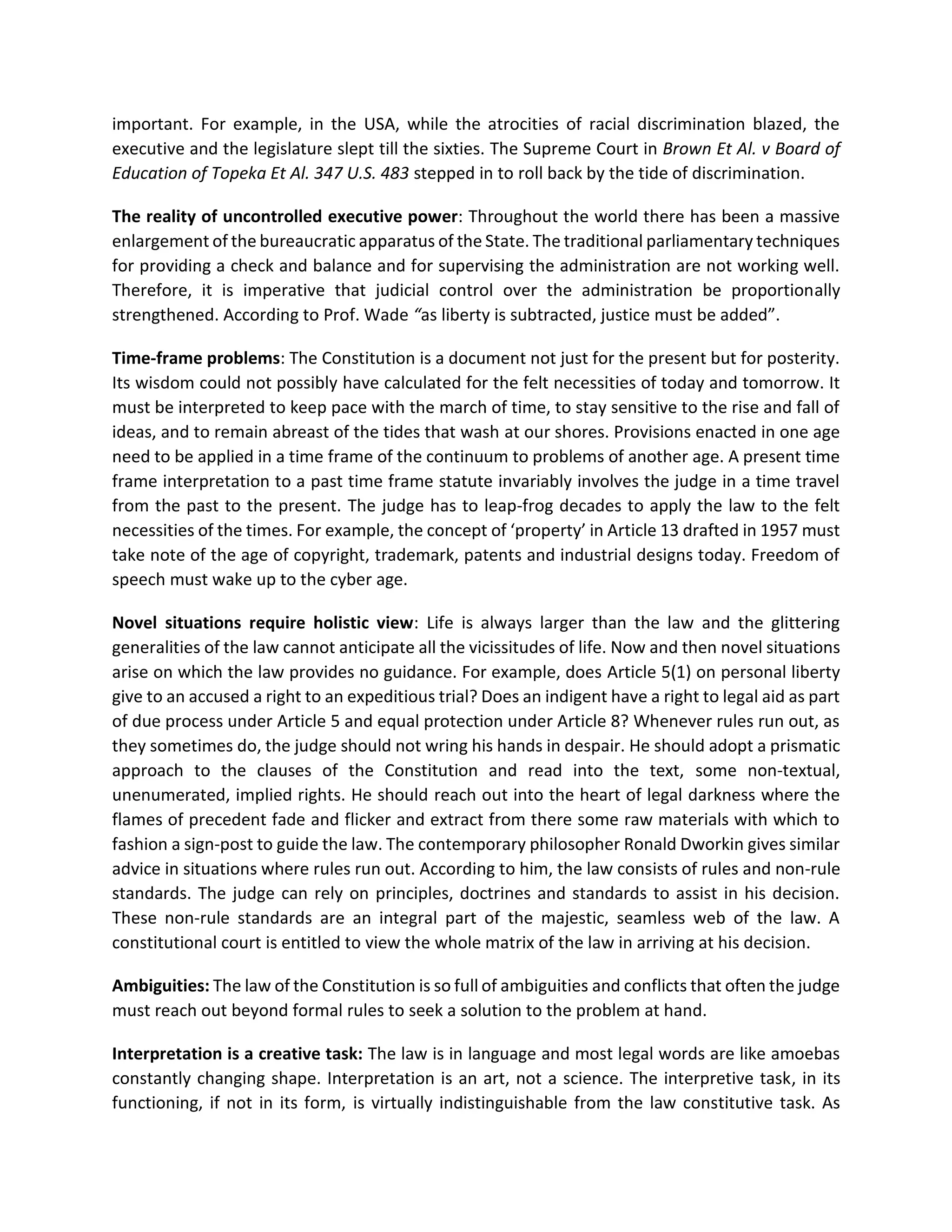 A Judge With Many Landmark Decisions | PDF | Legal Services Industry ...