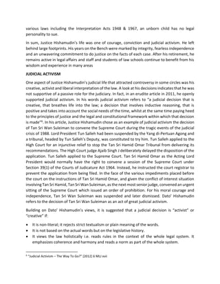 A Judge With Many Landmark Decisions | PDF | Legal Services Industry ...