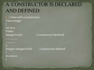 constructors | PPT