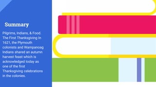 The first thanksgiving | PPT