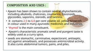 The breeding strategies in the crop ajwain | PPTX