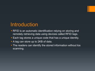 RFID E-passport System | PPTX