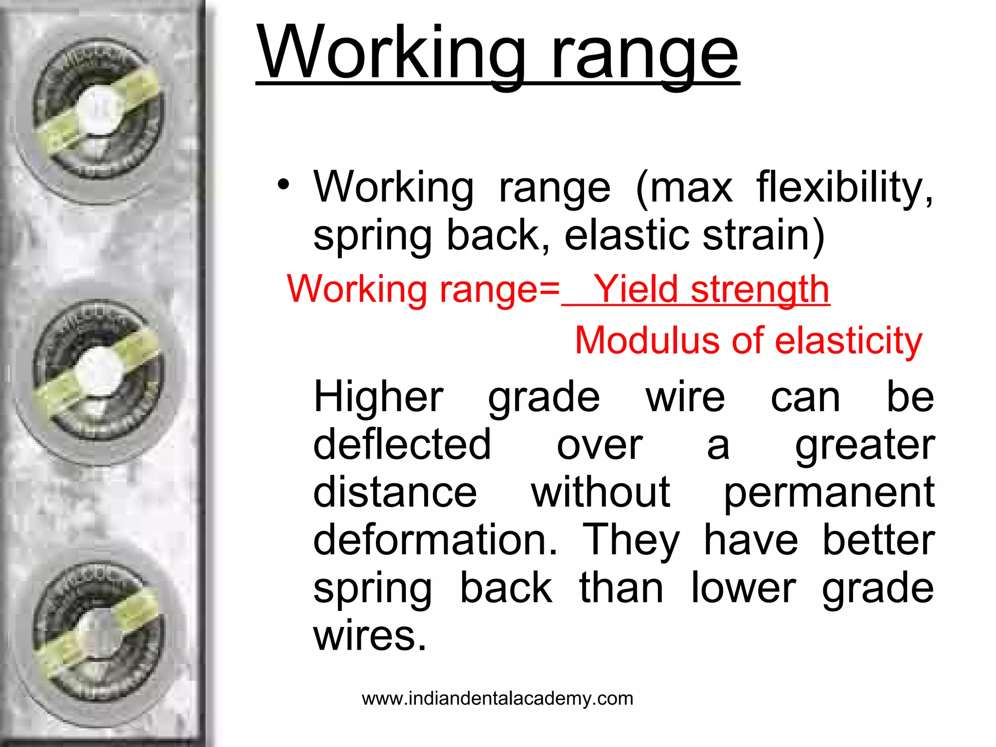 A J Wilcock arch wires in orthodontics | PPT