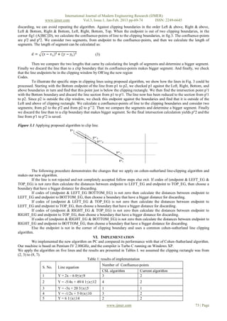 Comparison of Various Line Clipping Algorithm for Improvement | PDF