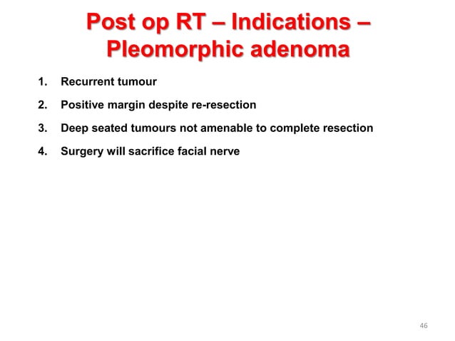 Salivary gland tumours | PPTX | Ear, Nose and Throat Conditions ...