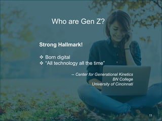 Here Comes GenZ! How will Generation Z impact the workplace? | PPTX