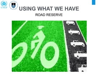 Infrastructure development – using what we already have: road reserves ...