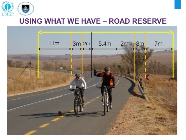 Infrastructure development – using what we already have: road reserve…