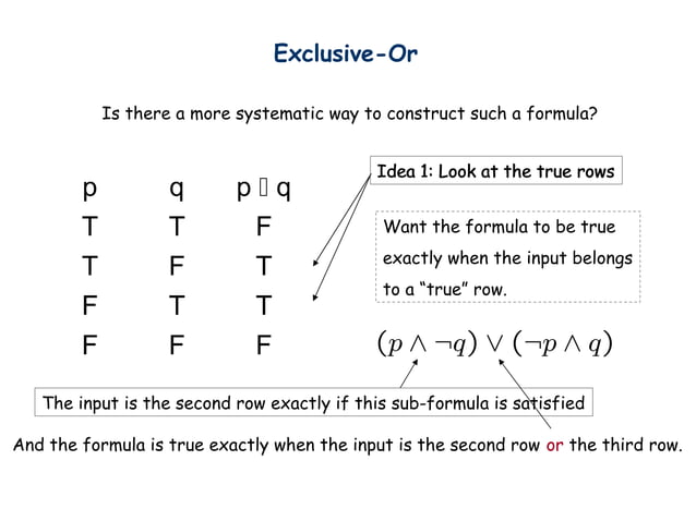 Discrete Math Lecture 01: Propositional Logic | PPT