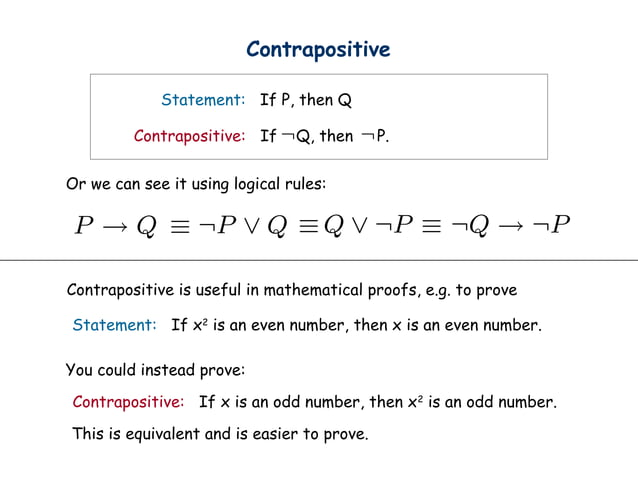 Discrete Math Lecture 01: Propositional Logic | PPT