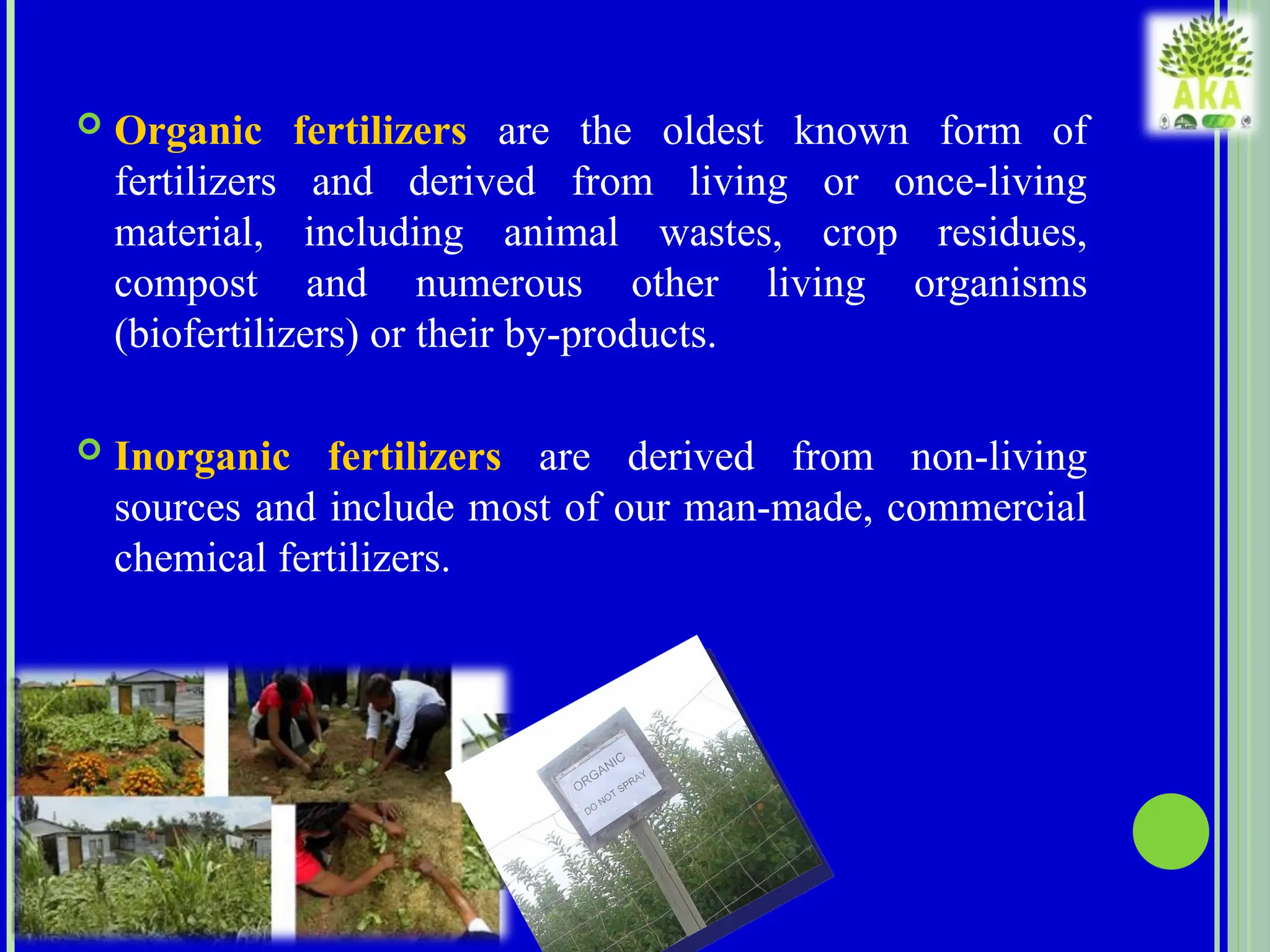 AKA production in Biofertilizers and biopeasticide | PPT