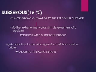 Fibroid Uterus | PPTX