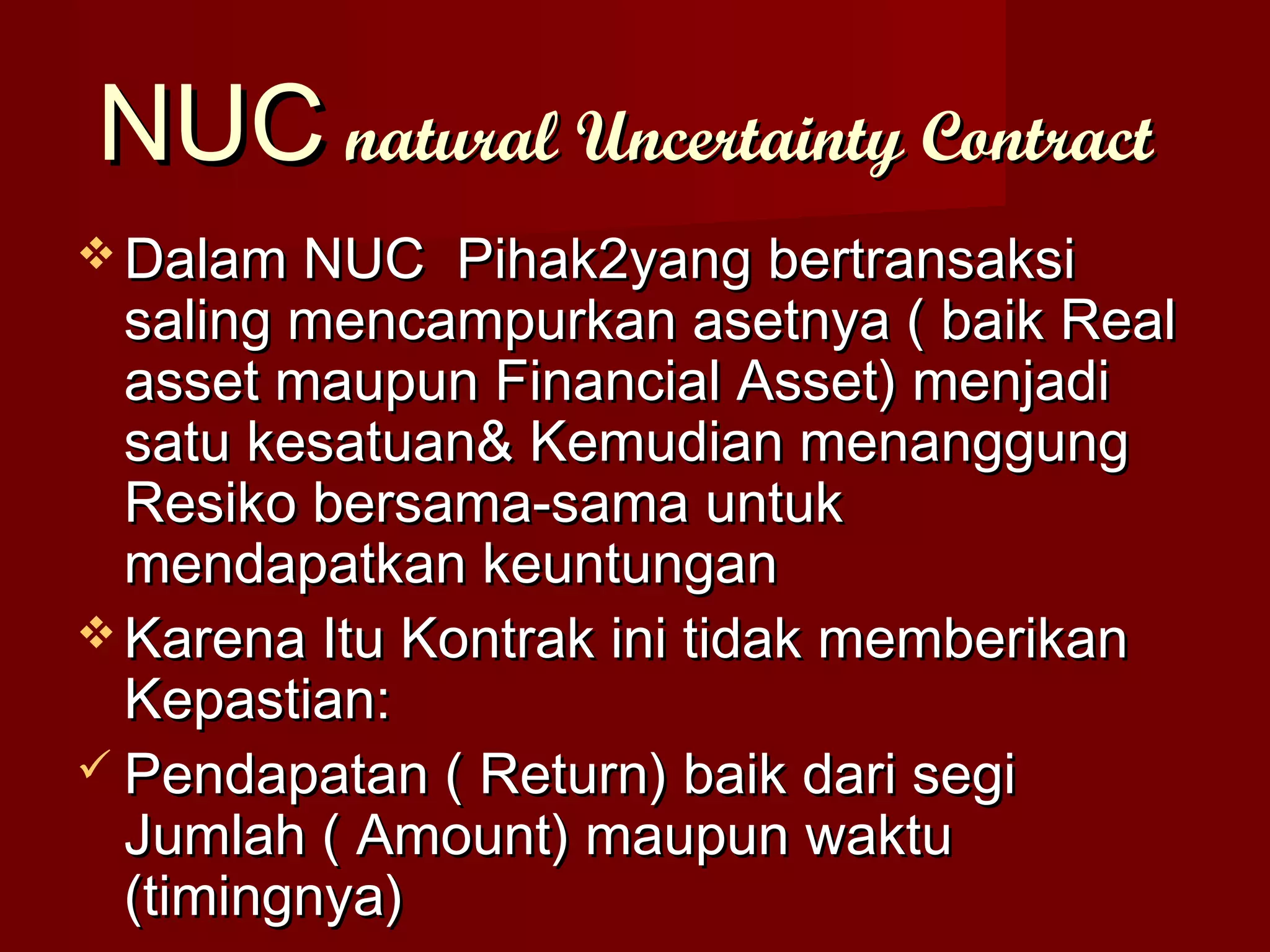 Akad akad dalam bank syariah bab3 | PPT