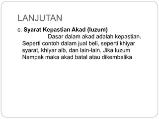 AKAD DALAM ISLAM NEW.ppt