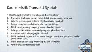 Akad dan Prinsip Transaksi Syariah. pptx | PPT