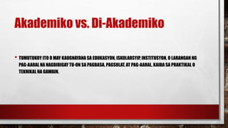 Akademiko-Aralin-1.pptx