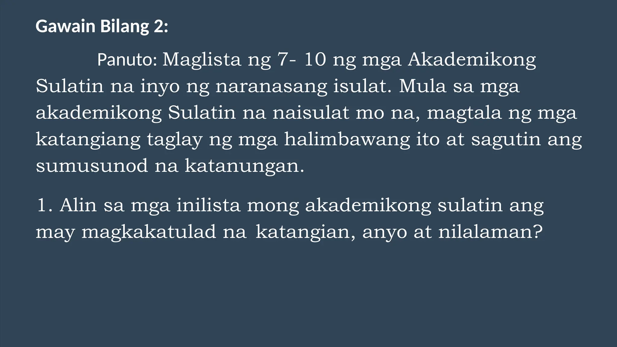 Aralin sa Pagsulat AKADEMIKONG-SULATIN.pptx