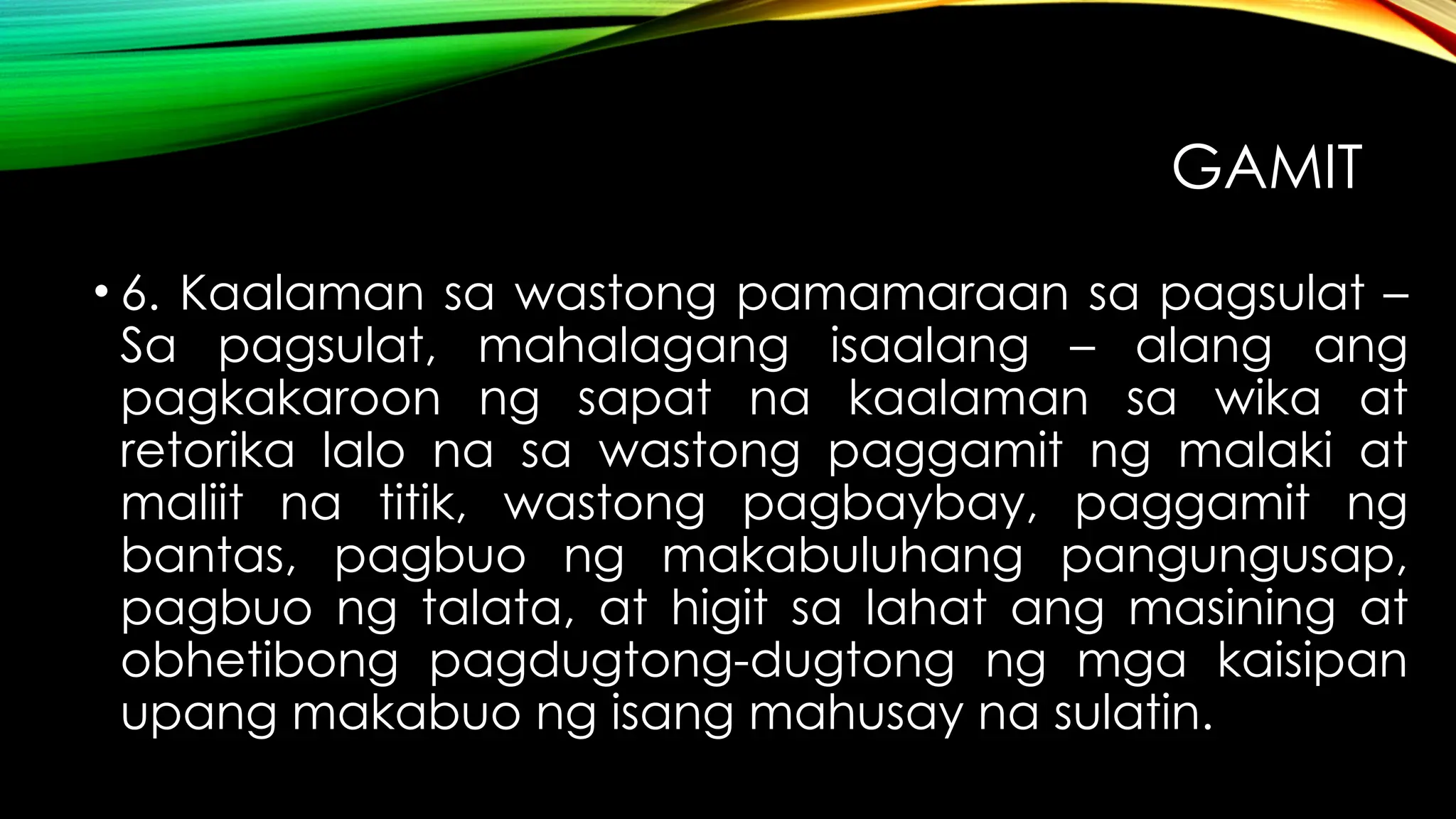 Akademikong Pagsulat Kahulugan, Gamit, Layunin at.pptx