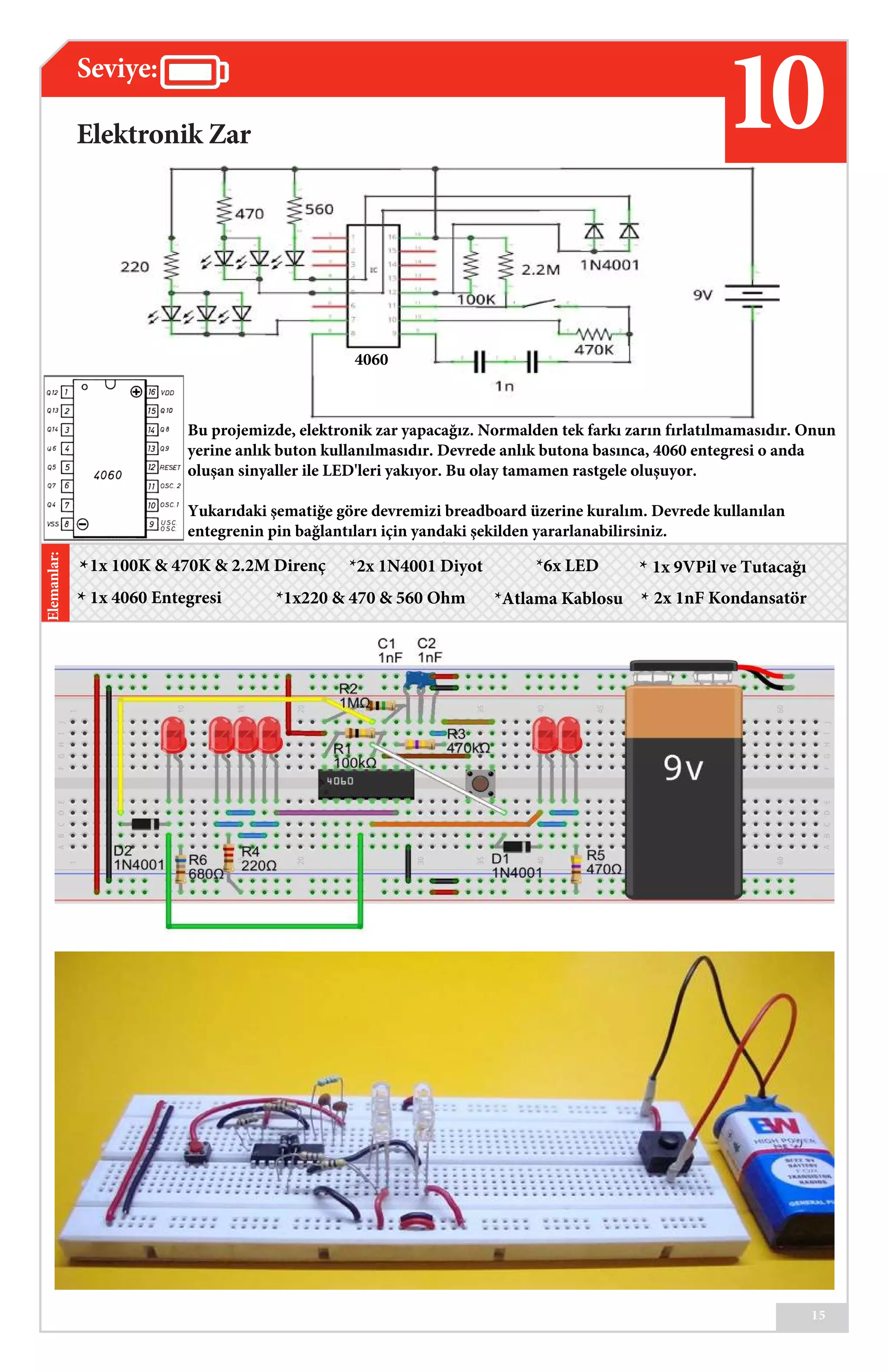 Hobi Elektronik Devre Projeleri | PDF