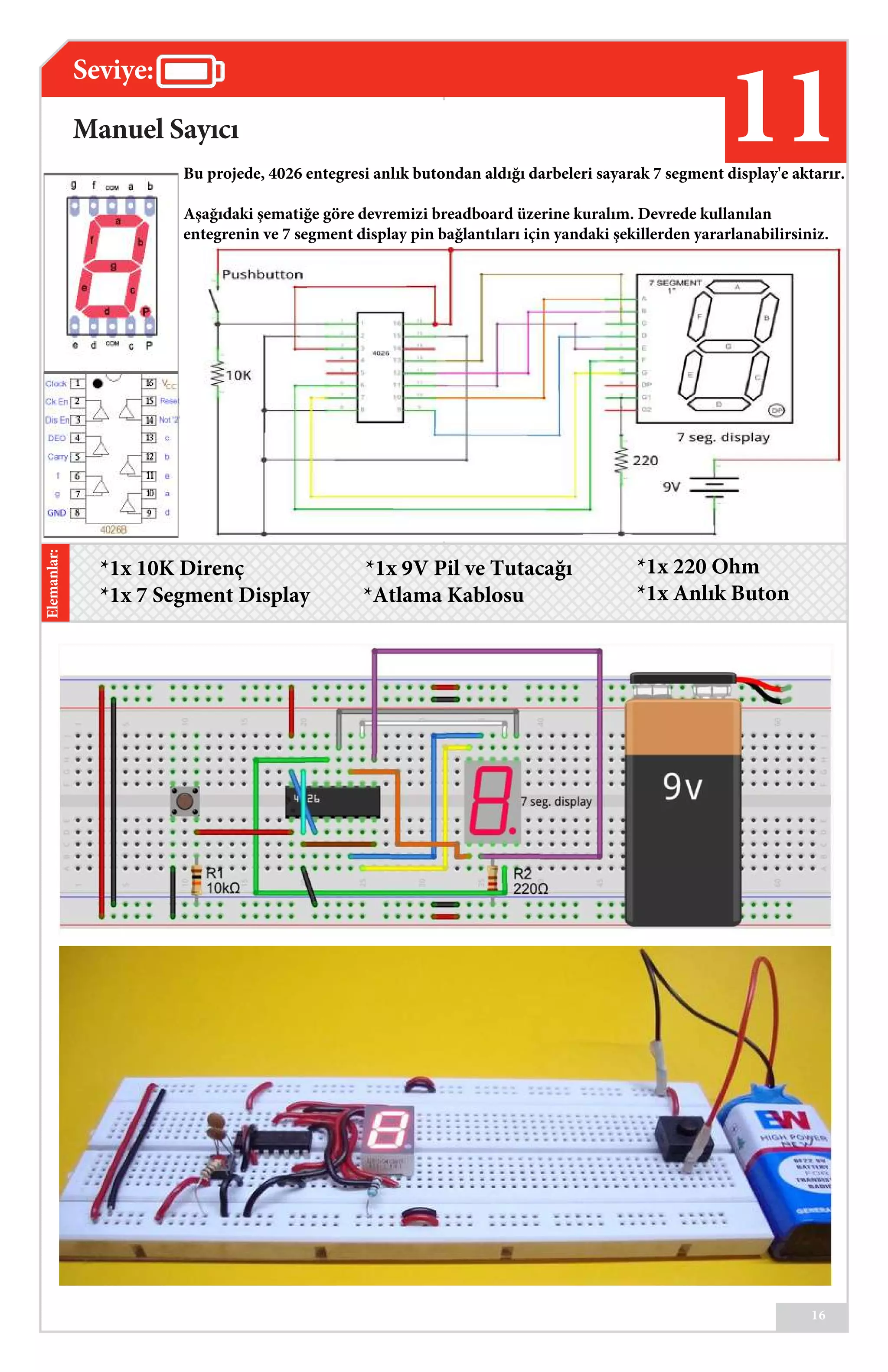 Hobi Elektronik Devre Projeleri | PDF