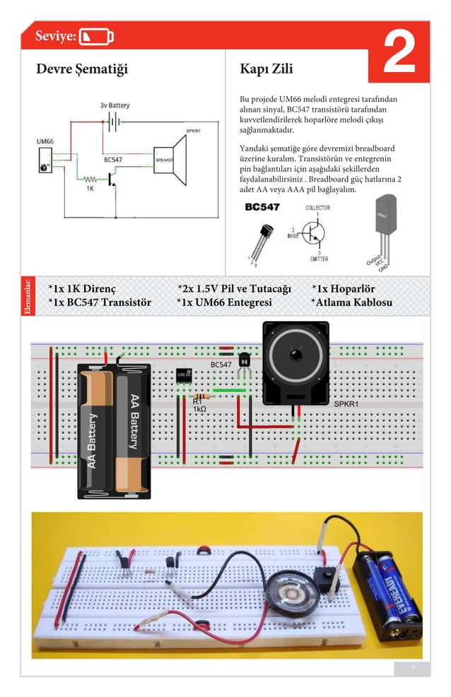 Hobi Elektronik Devre Projeleri | PDF