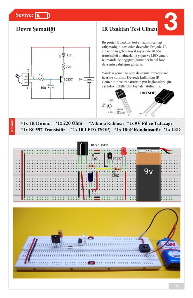 Hobi Elektronik Devre Projeleri | PDF