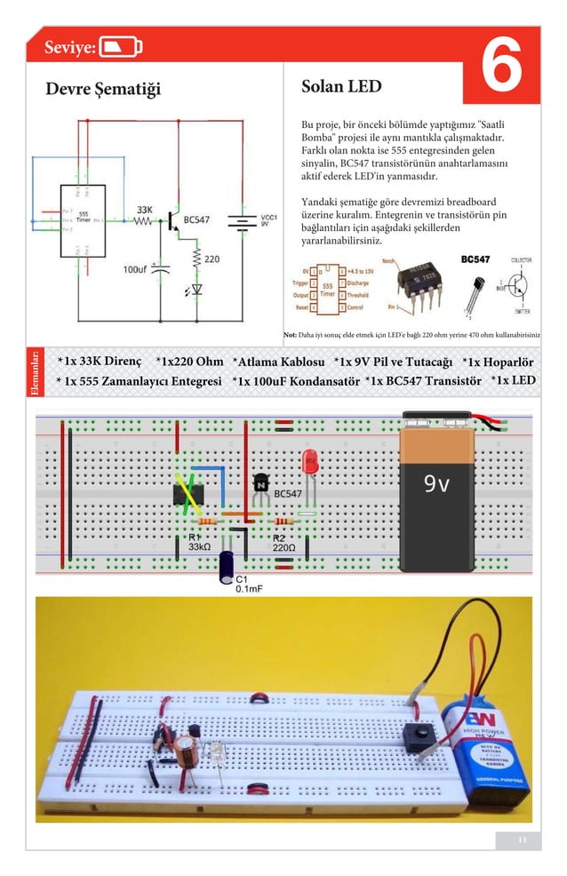 Hobi Elektronik Devre Projeleri | PDF