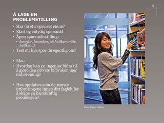 Akademisk skriving for ingeniører 2011 | PPT