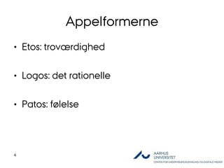 Akademisk mundtlig fremstilling 1, introduktion | PPTX