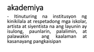 Filipino sa Piling Larangan: AKADEMYA.pptx