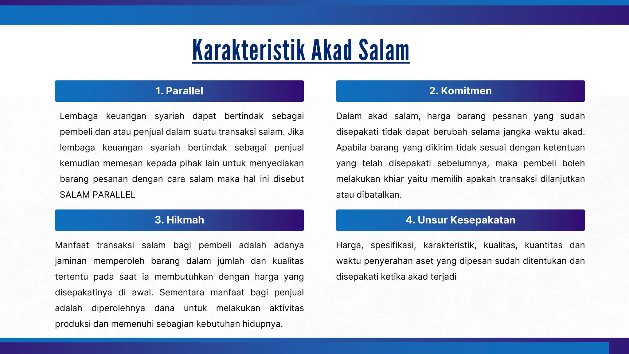 AKAD SALAM DAN ISTISNA dalam ekonomi islam | PDF